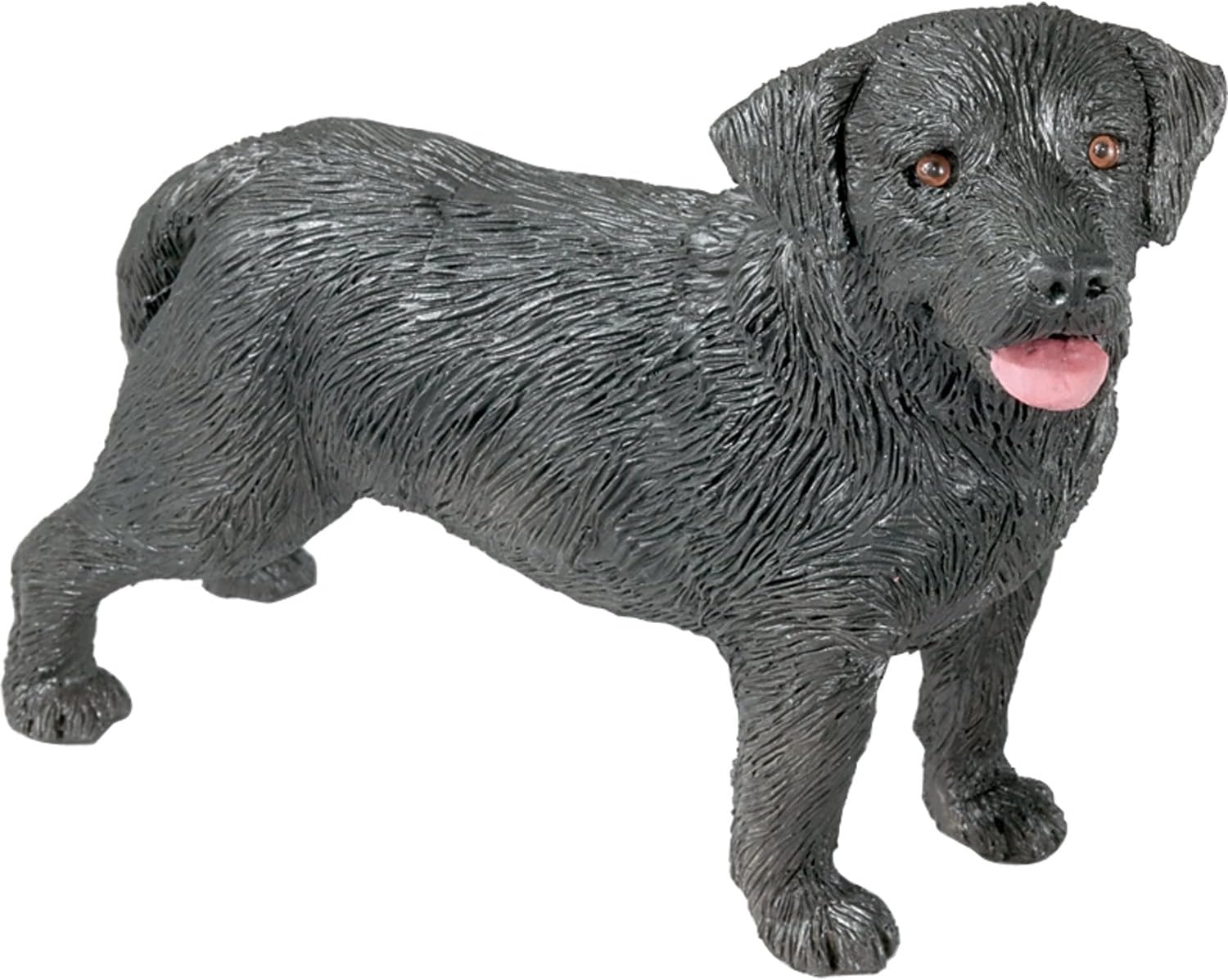Amazon.com: Sandicast Mid Size Black Labrador Retriever Sculpture ...