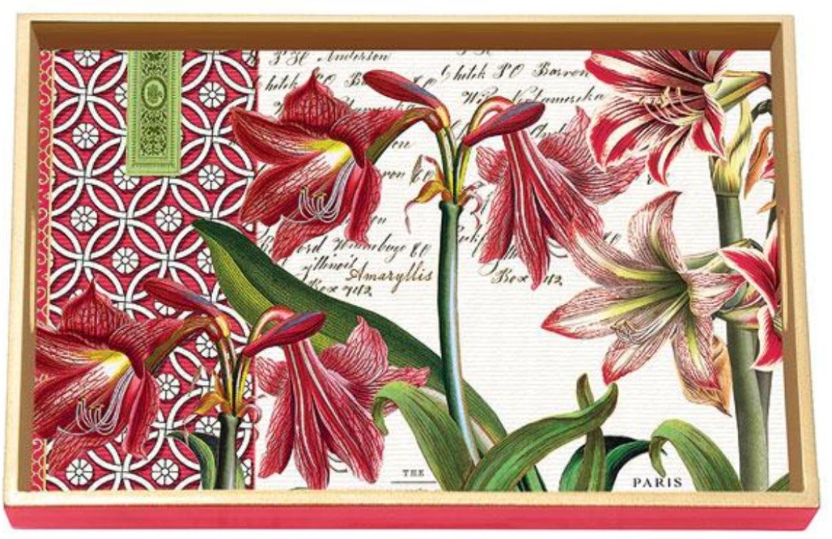 Michel Design Works 12-1/4 by 7-3/4-Inch Works Decoupage Wooden Vanity ...