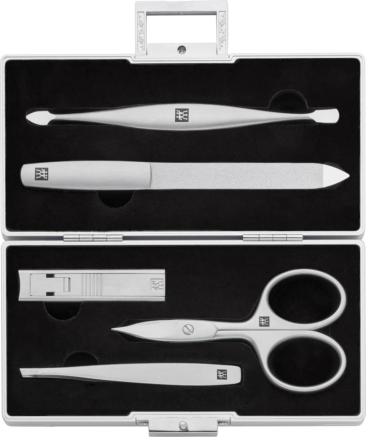 ZWILLING Manicure Set 5 Pieces in Aluminium Case for Nail Care and ...