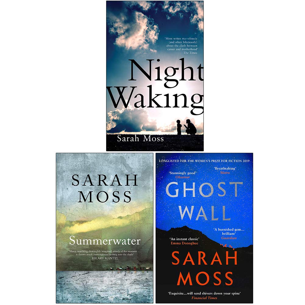 Sarah Moss Collection 3 Books Set (Night Waking, Summerwater, Ghost ...