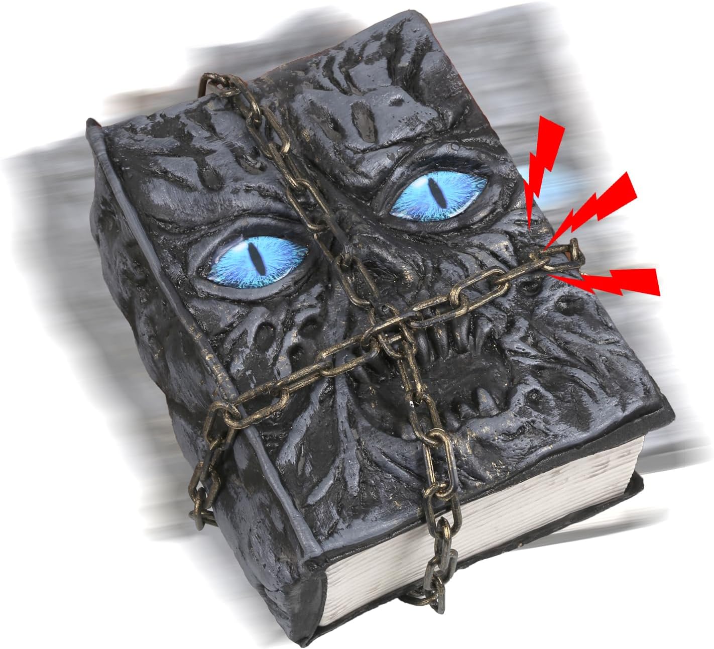 Amazon.com: QEQEKAKA Halloween Decorations Indoor Magic Book, Can Move ...