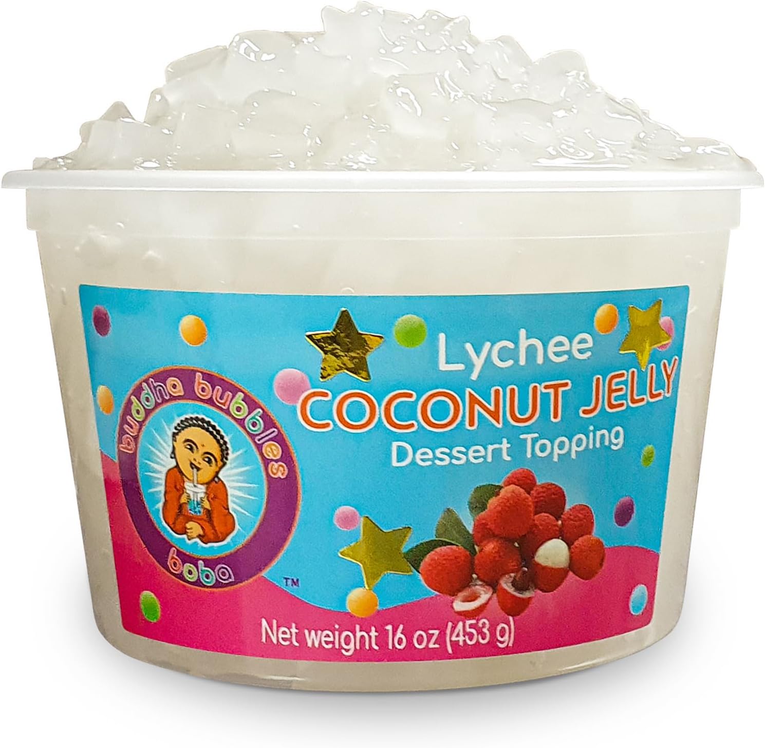 Amazon.com: Jubes Nata De Coco - Coconut Gel 12.7oz [Pack of 6] (Lychee ...