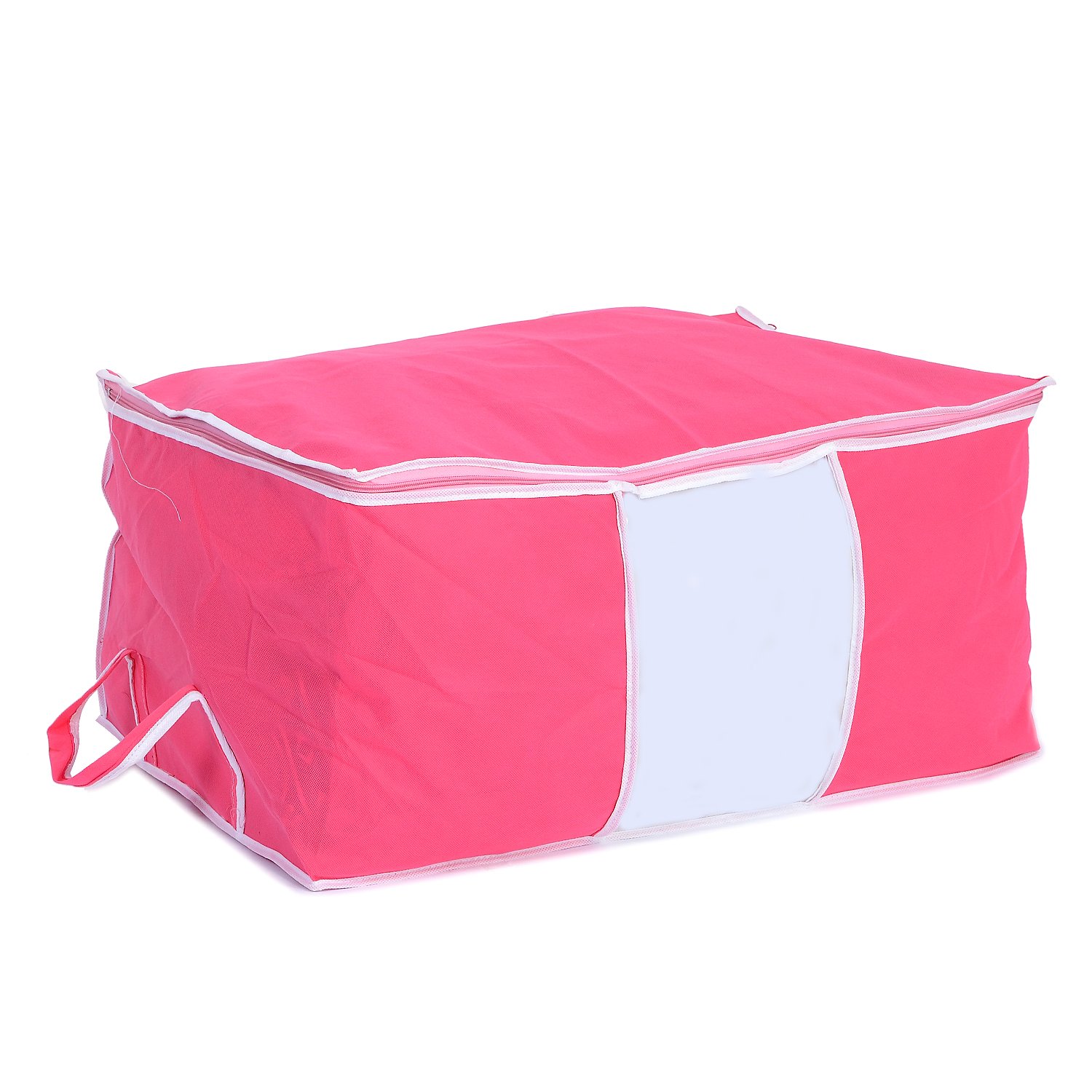 Kuber Industries Non Woven Underbed Storage Organiser, Pink (Rbed07 ...