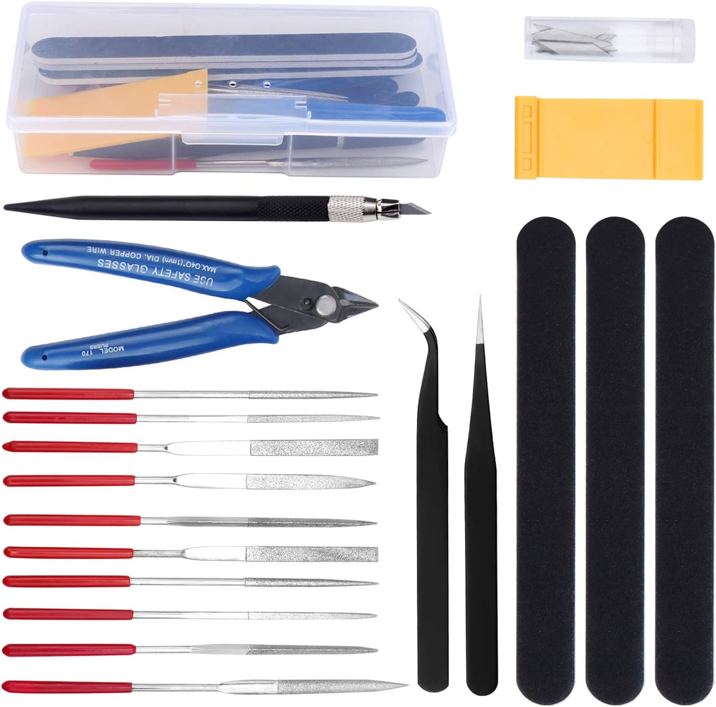 HSEAMALL 26PCS Modeler Strumenti di base Gundam Model Assemble Tools ...