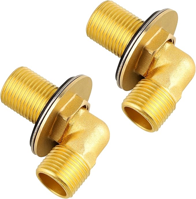 NETISR 2 Pcs Commercial Faucet Installation Kit, Wall Mount Commercial ...