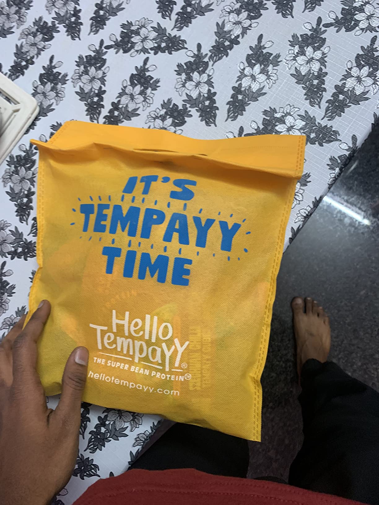 Hello Tempayy Around The World | Pack of 3 Marinated Tempeh (Peri Peri, Siracha, Szechuan Chilli ...