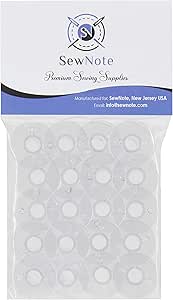 Amazon.com: SewNote Sewing Bobbins for Janome Sewing Machine - 20 Pack ...