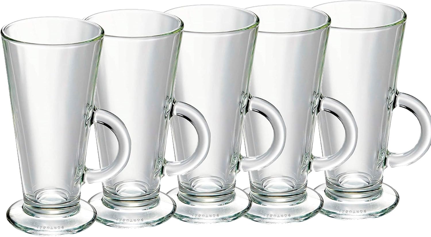 Amazon.com: Libbey EU485 Mug, Clear, 9.5 fl oz (280 cc), Long Mug ...