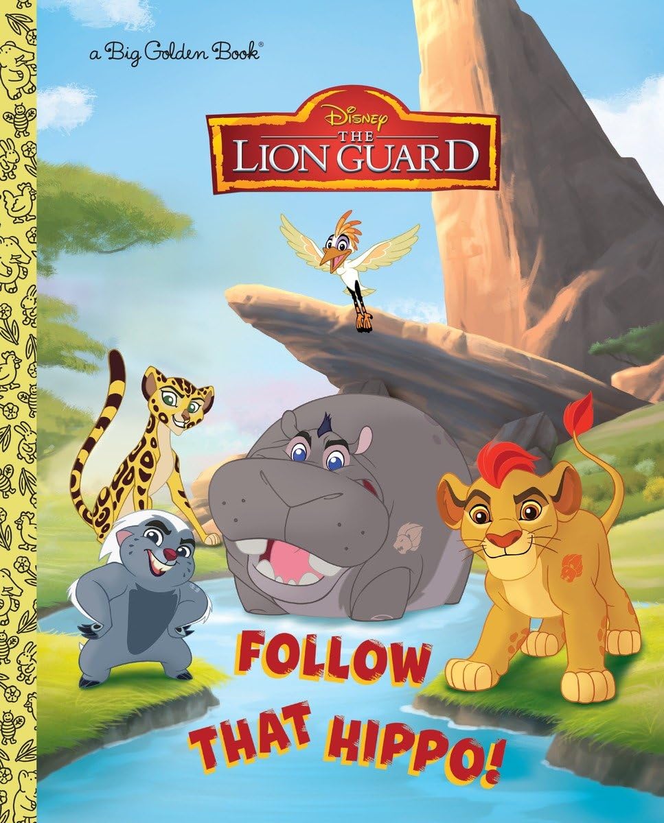 Follow That Hippo! (Big Golden Books): Amazon.co.uk: Cortes, Mario ...