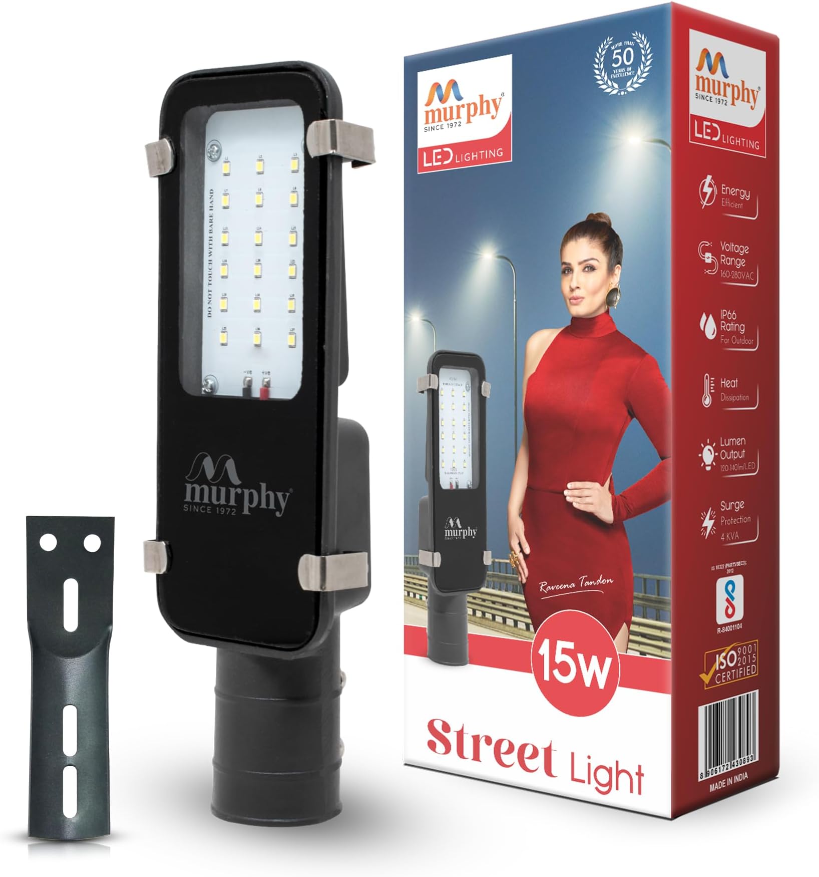 Buy Murphy Aluminium Led 15 Watts Ip-65 Bis Approved Waterproof Outdoor ...