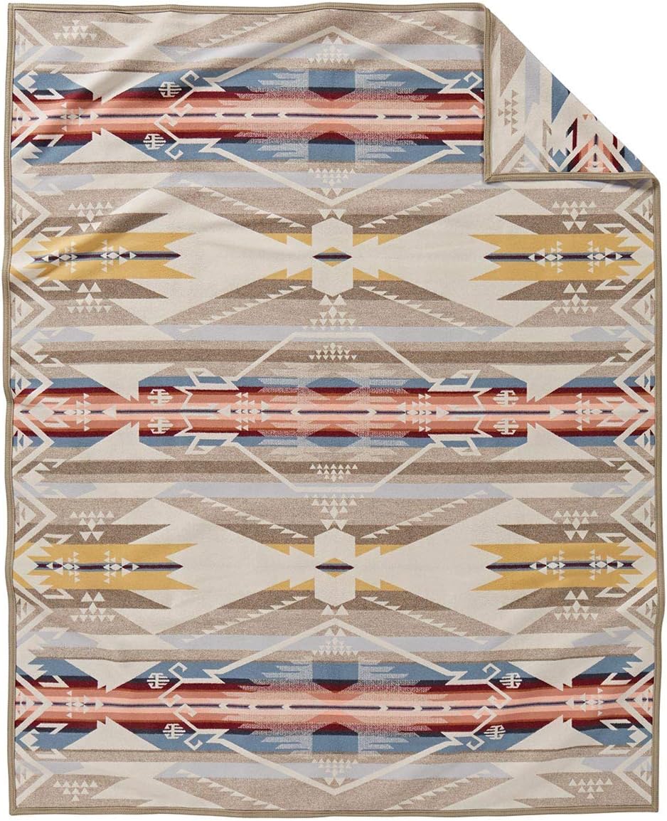 Amazon.com: Pendleton Aegean Chief Joseph Wool Blanket, Twin : Home ...