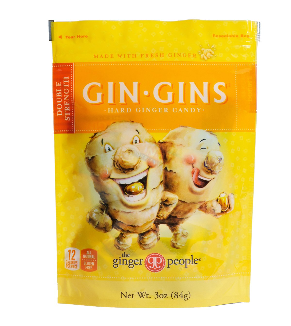 Amazon.com : Ginger People Candy Bag, 3 oz : Ginger Lollipops : Grocery ...