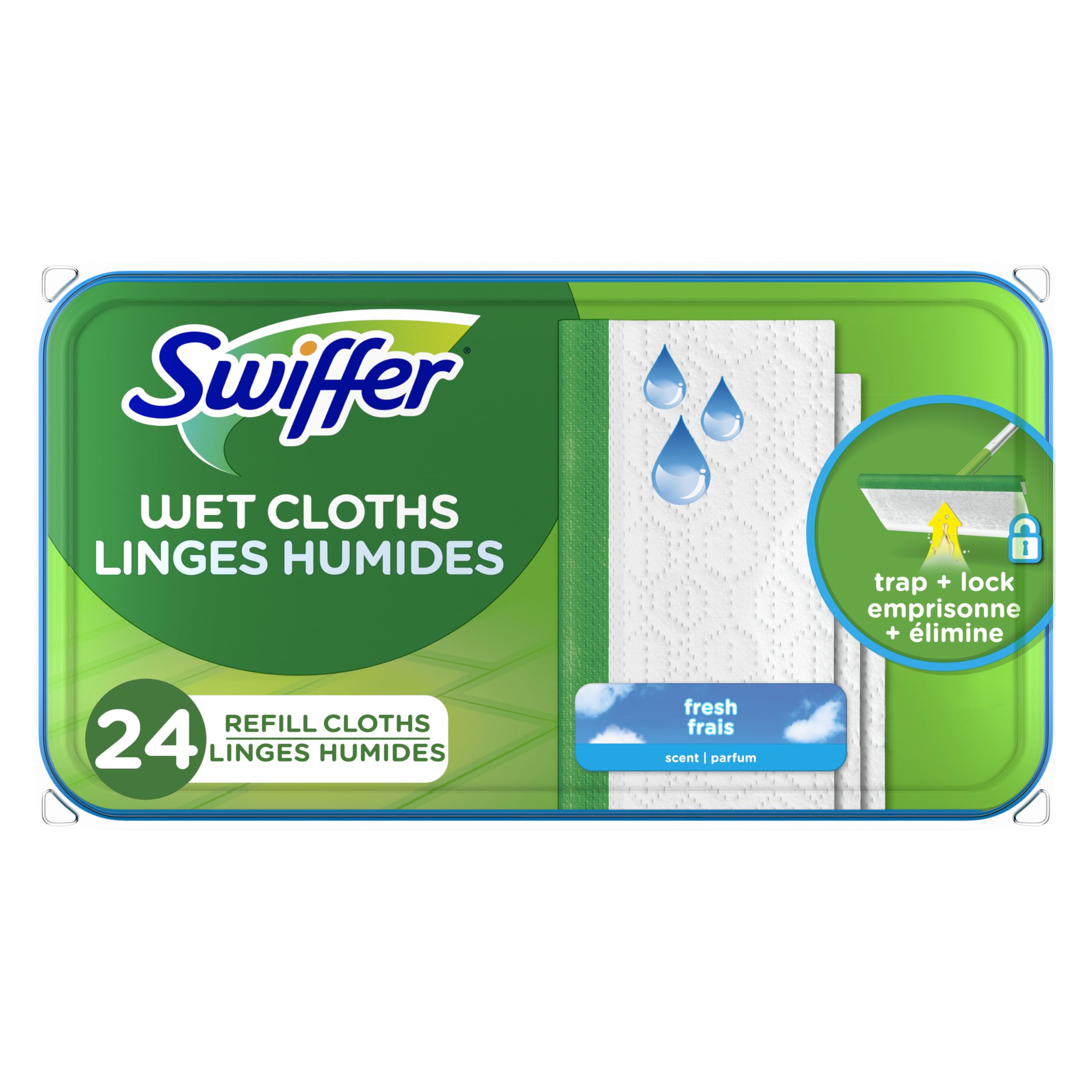 Swiffer Sweeper WET FRESH 6/24 count : Amazon.ca: Everything Else