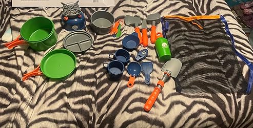 Amazon.com: Camp Cookout Set - an Exciting 15-Piece Camping Set for ...