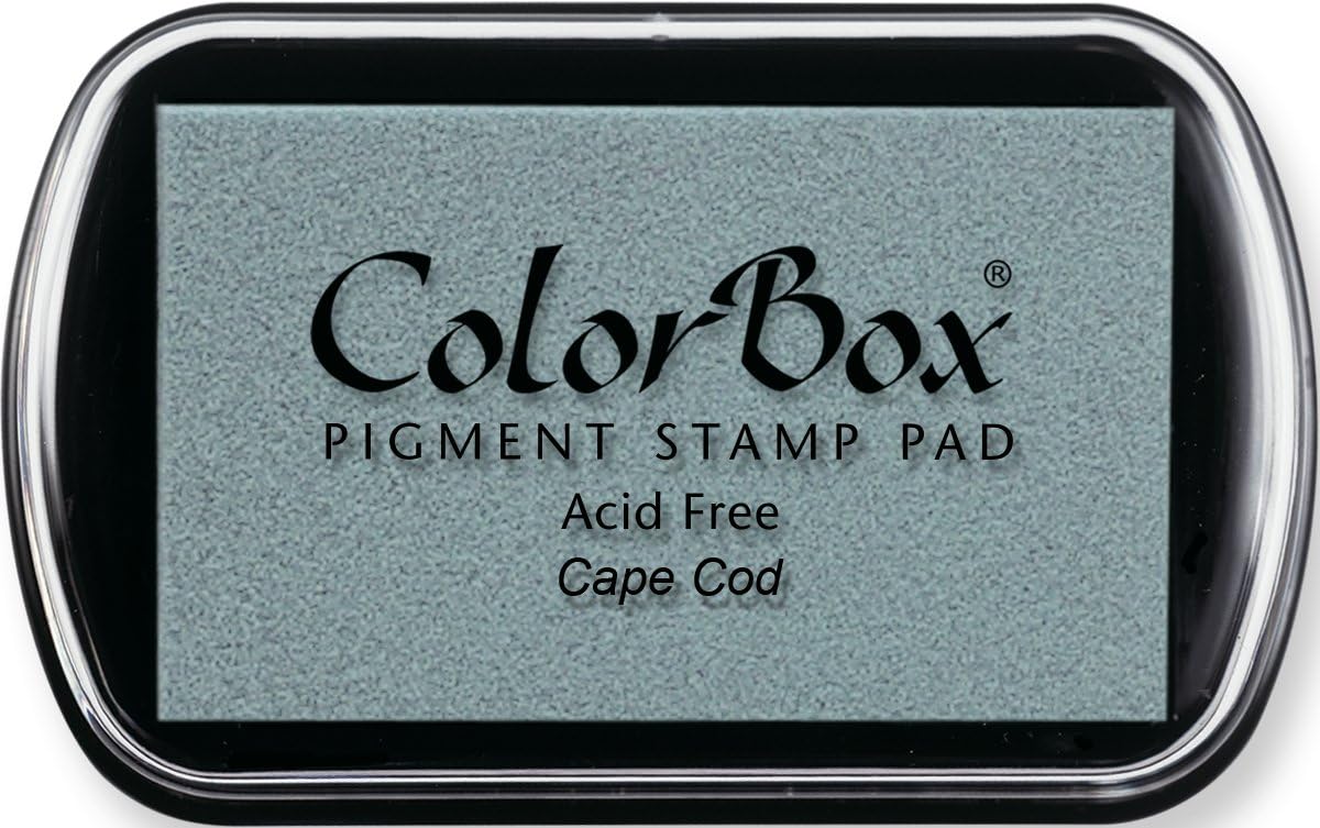 Amazon.com: ColorBox Classic Pigment Ink Pad, Full Size, Cape Cod ...