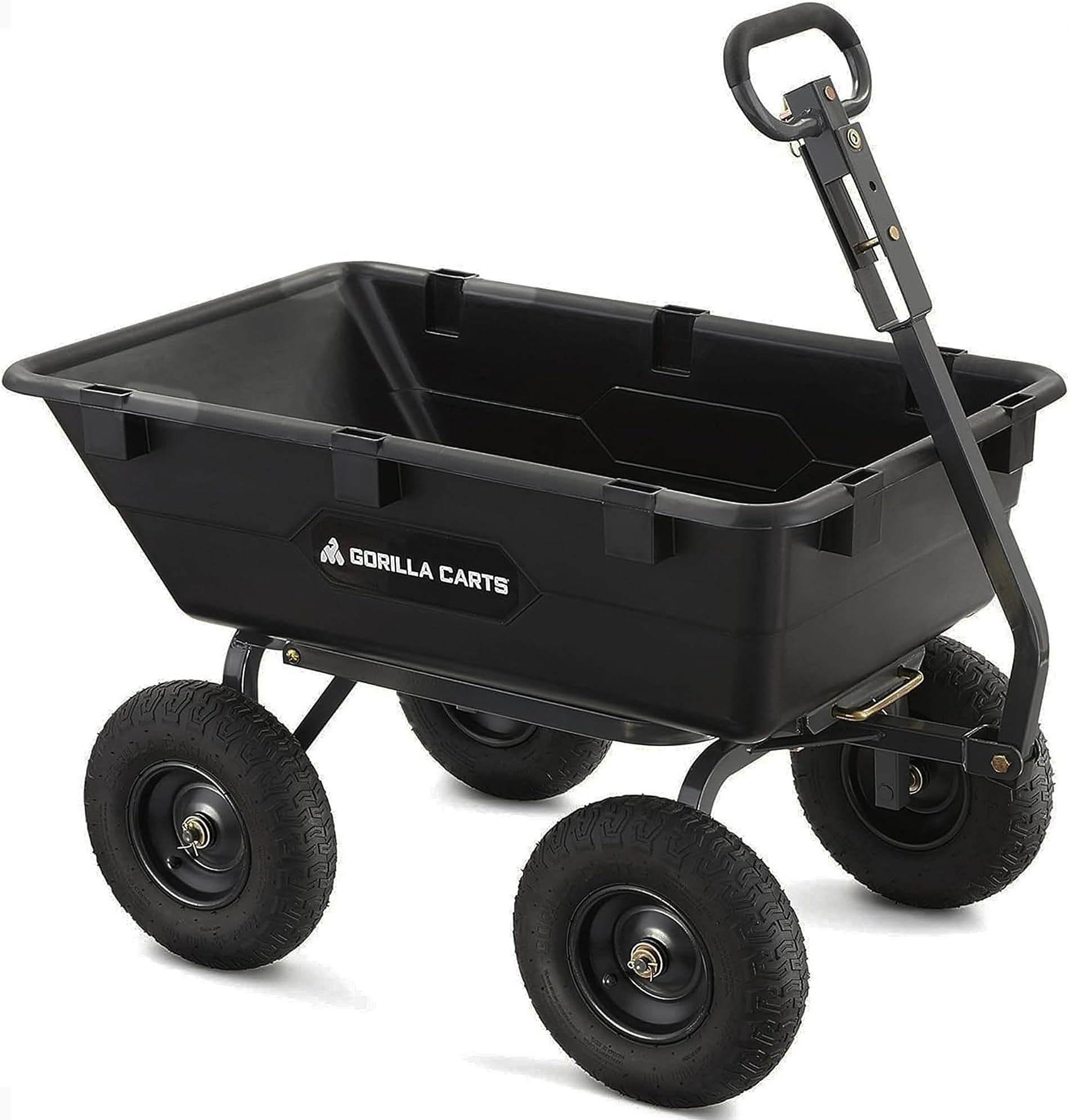 Amazon.com: Gorilla Carts 800 Pound Capacity Heavy Duty Durable Steel ...