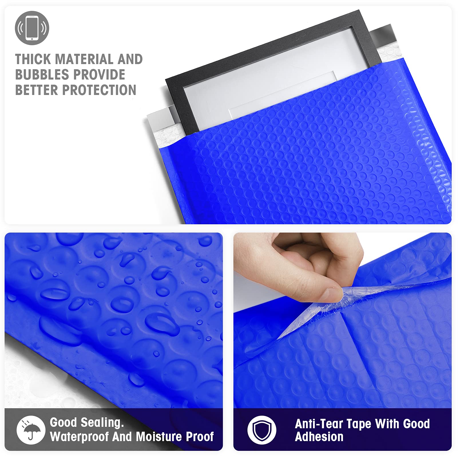 Snapklik.com : Metronic Bubble Mailers 10.5x16