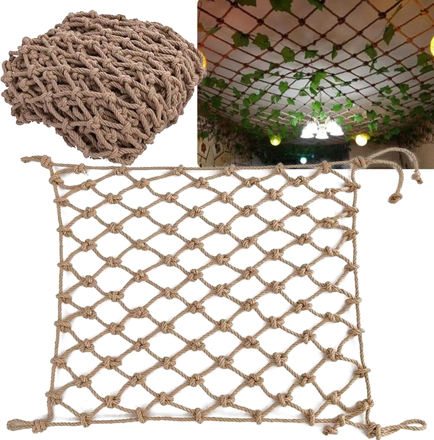Amazon.com: 3x7FT Climbing Frame Net, Durable Rope Netting for ...