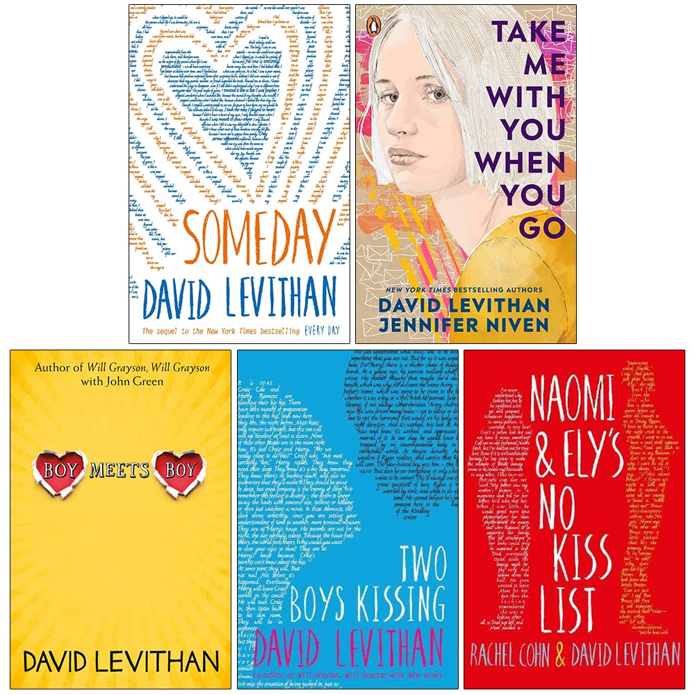 David Levithan Collection 5 Books Set (Someday, Take Me With You When ...