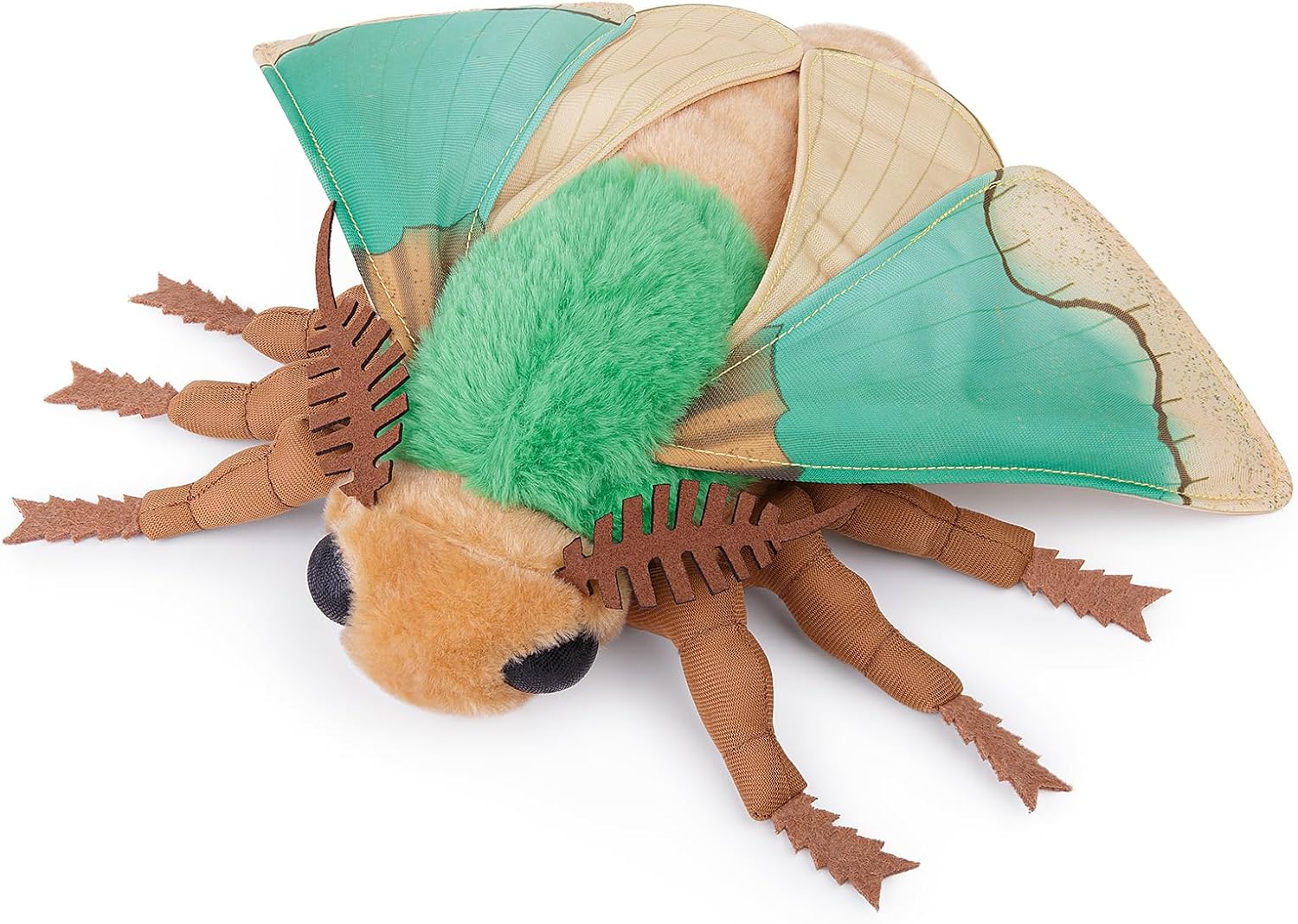 Amazon.com: Frankiezhou Home Green Moth Plush Toy, Large Green Moth ...