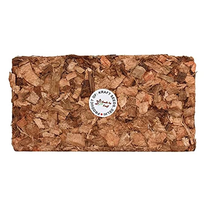 Kraft Seeds Cocochips for Home Garden (1 Block, 650gm) | Cocochip for ...