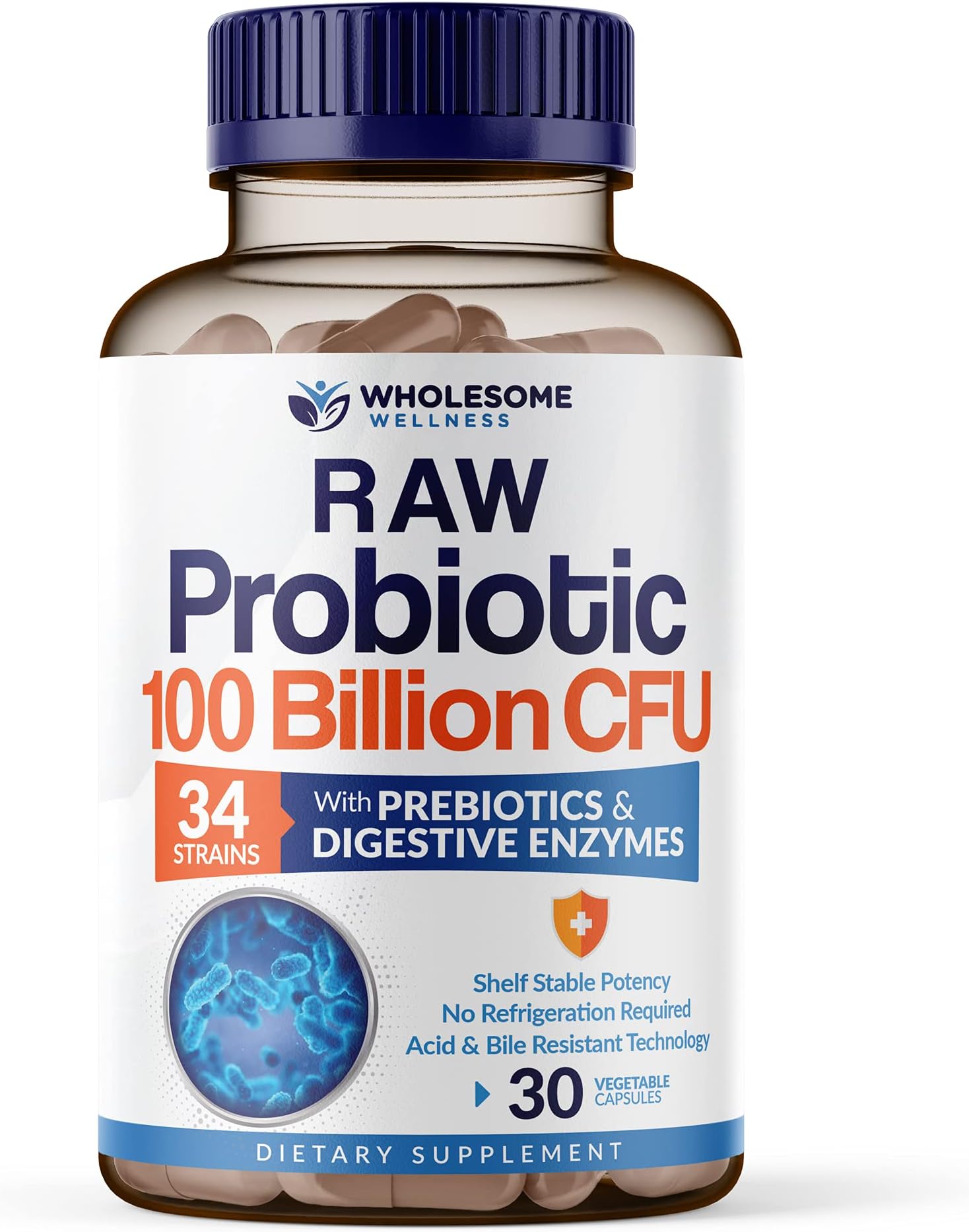 Amazon.com: Renew Life Ultimate Care Probiotic Capsules, Daily ...