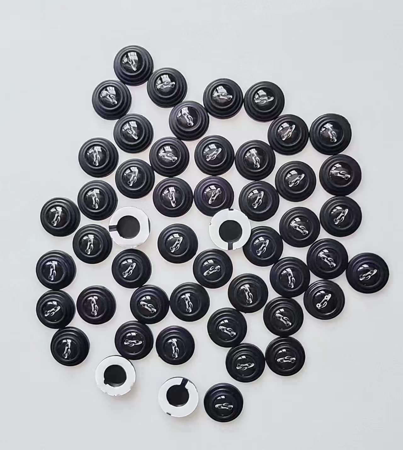 Amazon.com: Masmoc 50 PCS Universal Car Door Shock Absorber, PVC ...