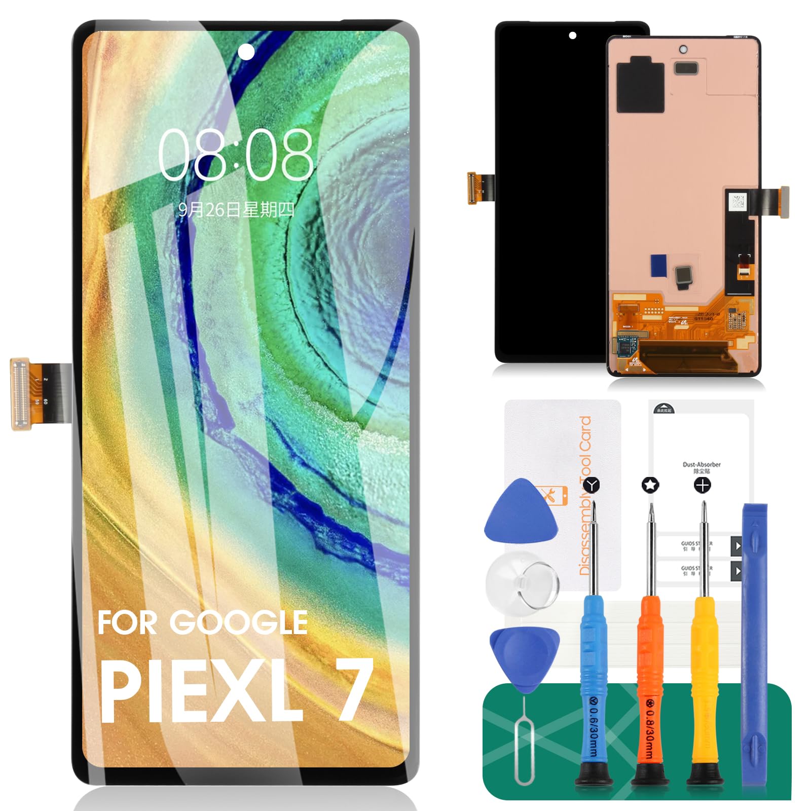 Amazon.com: for Google Pixel 7 Screen Replacement for Google Pixel 7 ...