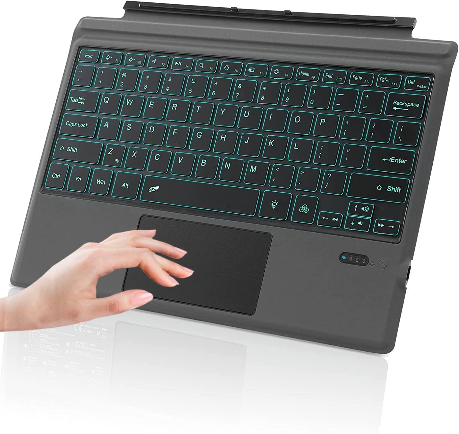 Amazon.co.jp: Surface Pro 7/Pro 7+/Pro 6 /Pro 5/ Pro 4/Pro 3 キーボード バック ...