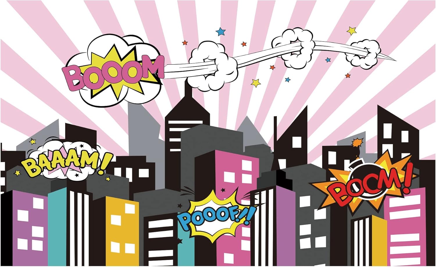 Allenjoy 7x5ft Supergirl Party Backdrop for Photo Booth Photography ...