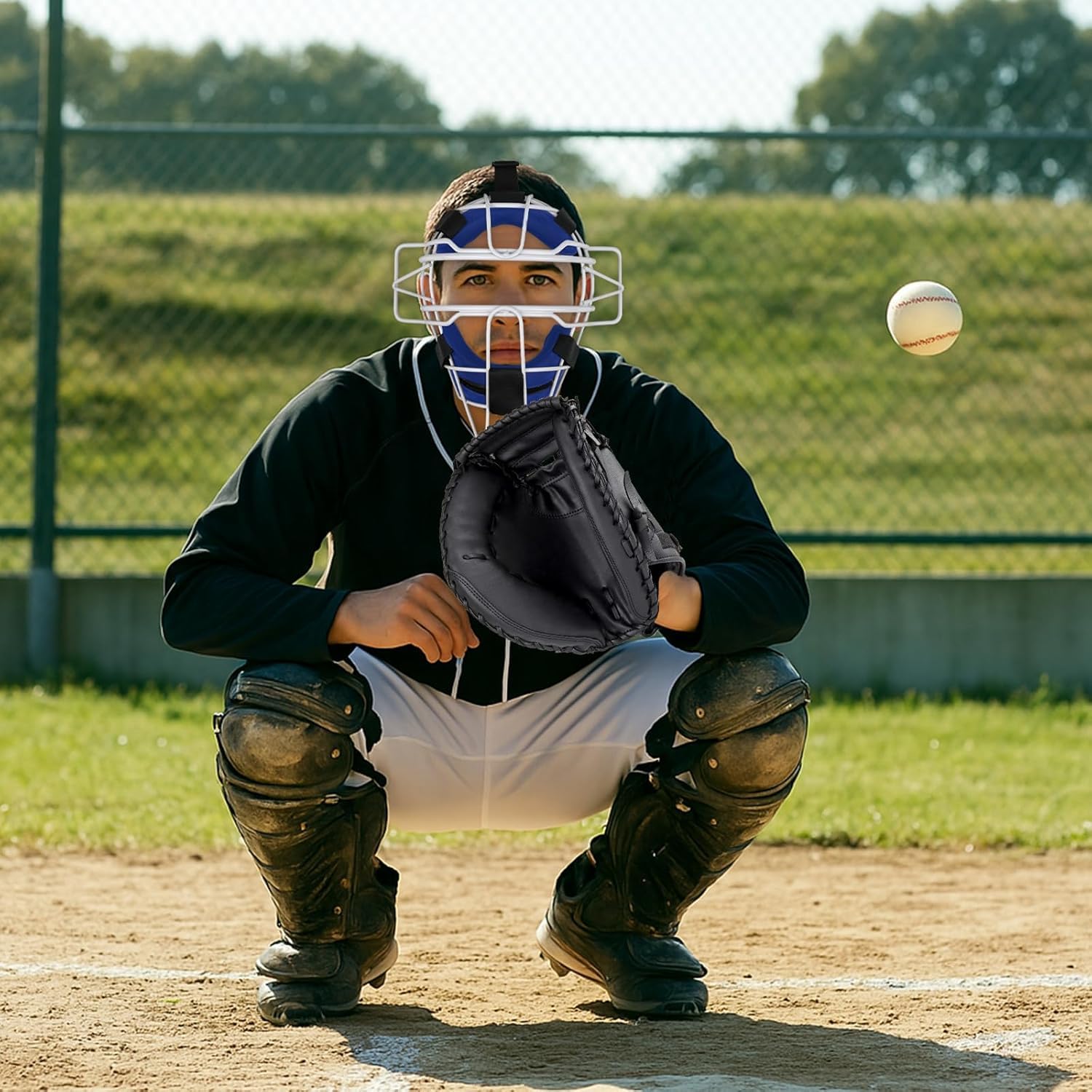 Snapklik.com : HolyElks Baseball & Softball Catcher Face Mask For ...