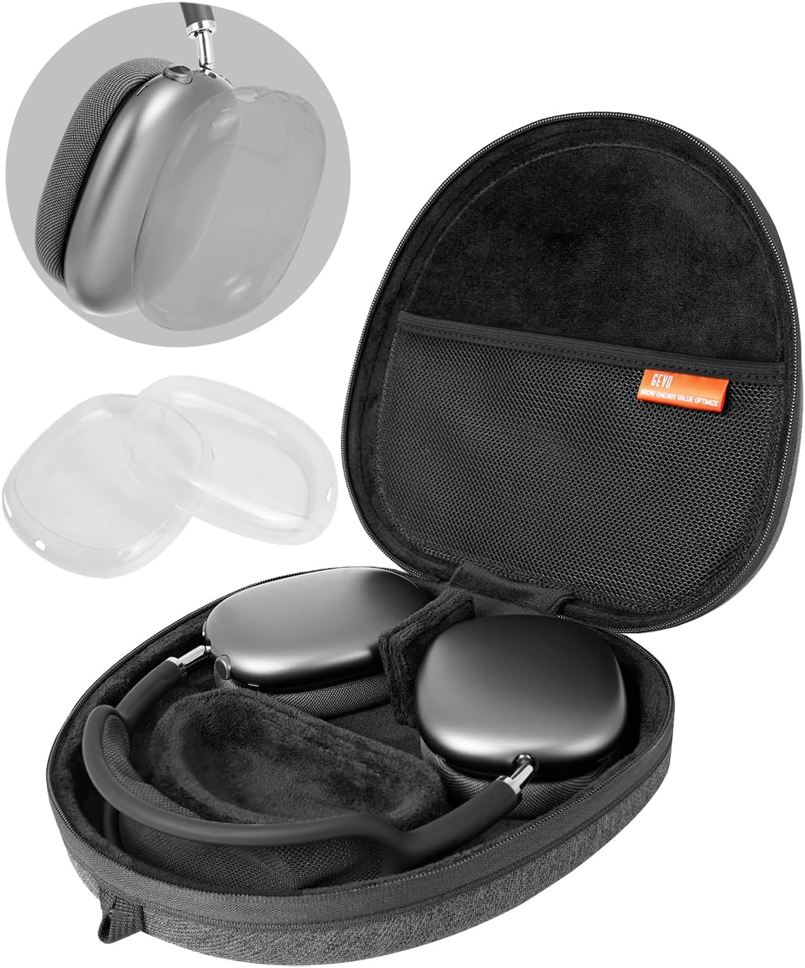 Amazon.com: Hard Case for AirPods Max Headphone - Supports Sleep Mode ...