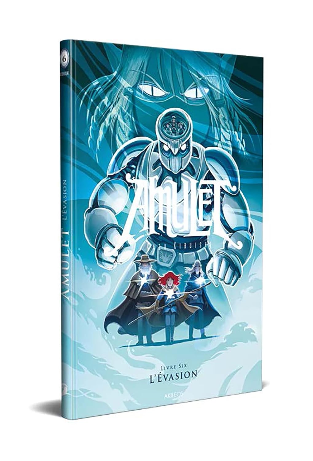 Amazon.com: Amulet T06: L Évasion: 9782355746062: Kibuishi, Kazu: Books