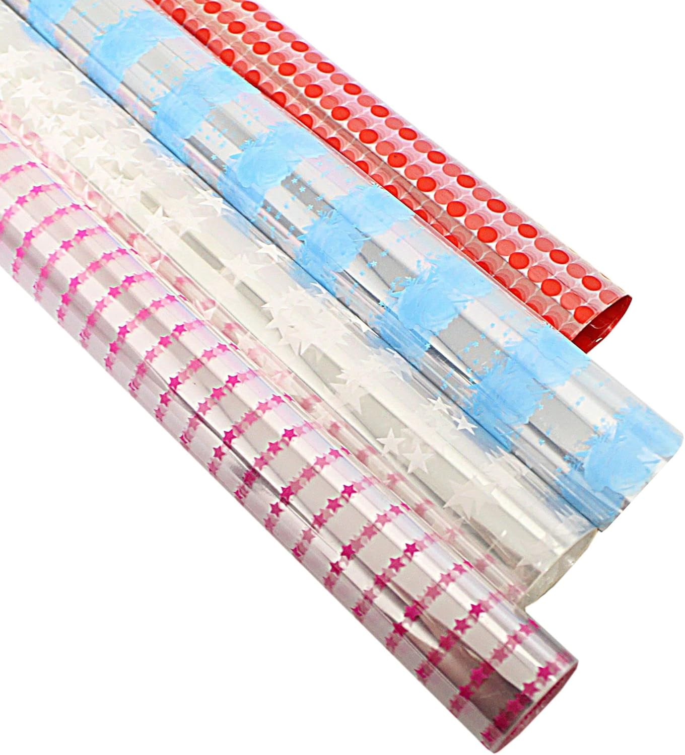 Wrapping Paper Roll Cellophane Gift Wrapped Packing Sheet Rolls ...