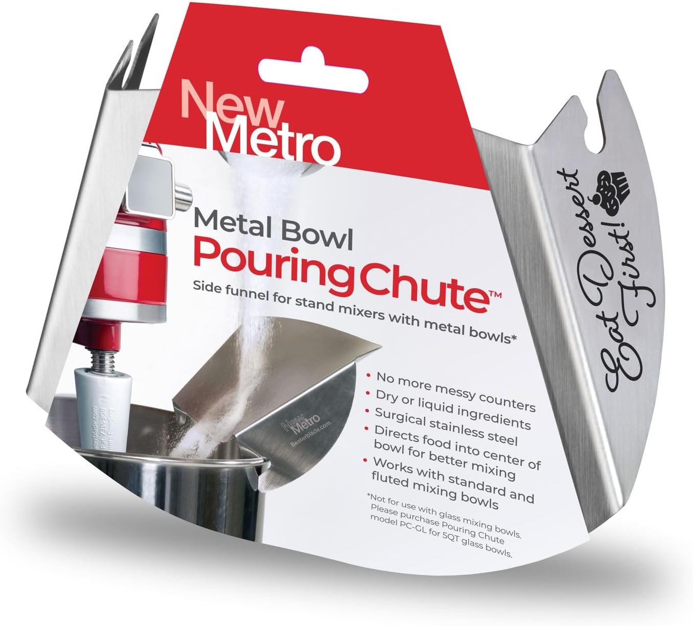 Amazon.com: New Metro Design Pouring Chute Stand Mixer Replacement ...