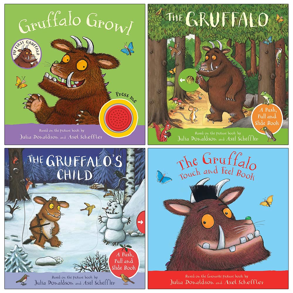 Buy My Gruffalo 4 Books Collection Set by Julia Donaldson & Axel ...
