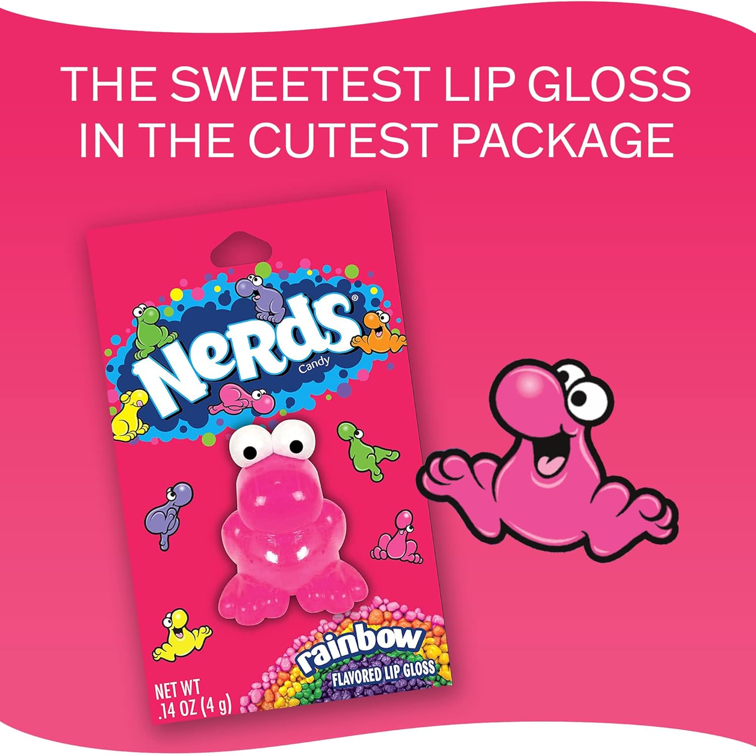 Nerds Taste Beauty Lip Gloss in 3D Character Holder Guam | Ubuy