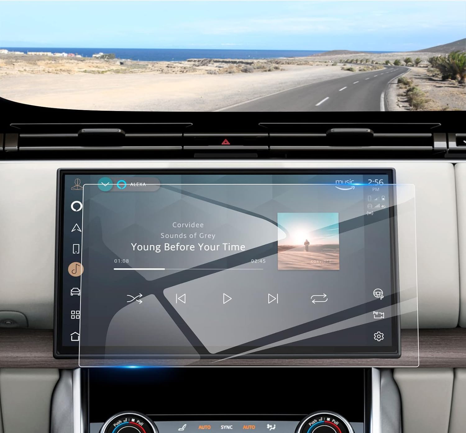 Amazon.com: Coleya 2023 Range Rover Screen Protector for Land Rover ...