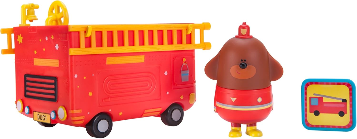 Amazon.com: Hey Duggee Rescue Vehicle with Rescue Badge : Toys & Games