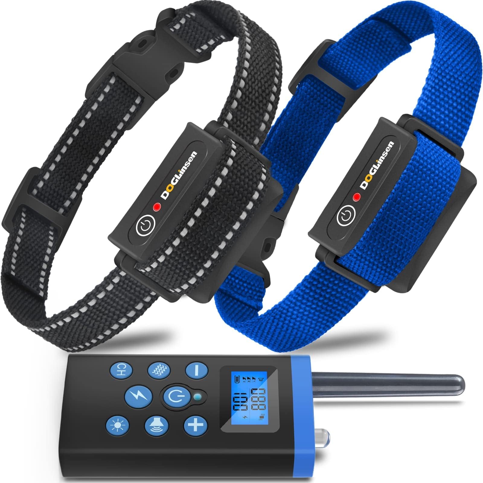 Amazon.com: Exuby Dual Shock Collar for Small Dogs -1 Remote, 2 ...