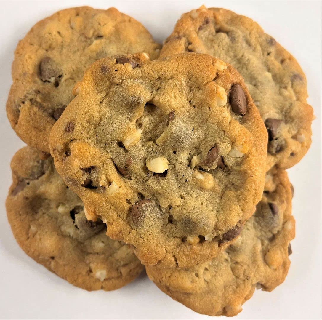 Amazon.com: Scott's Cakes Macadamia Nut & Milk Chocolate Chip Cookies ...