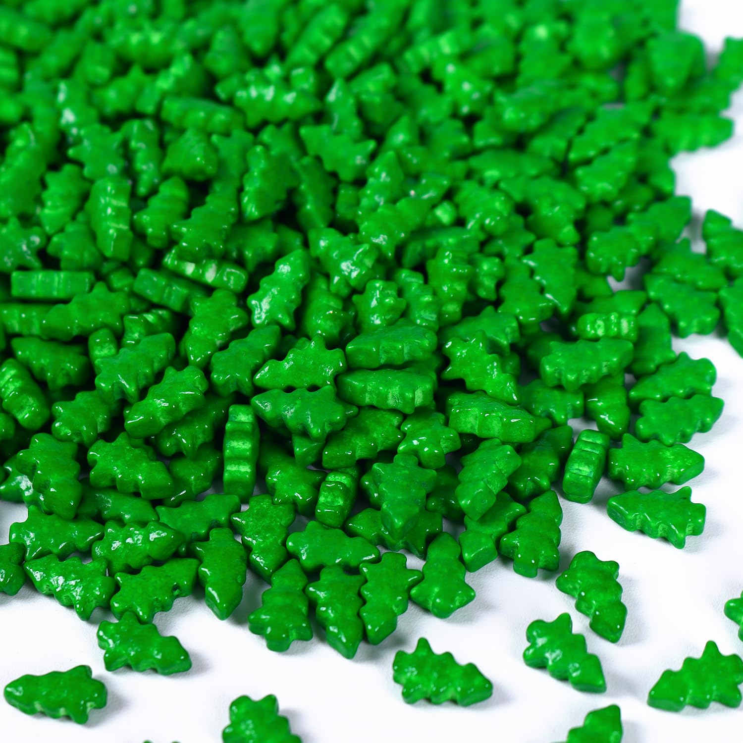 Amazon.com: Christmas Sprinkles for Cookies, Green Tree Sprinkles ...