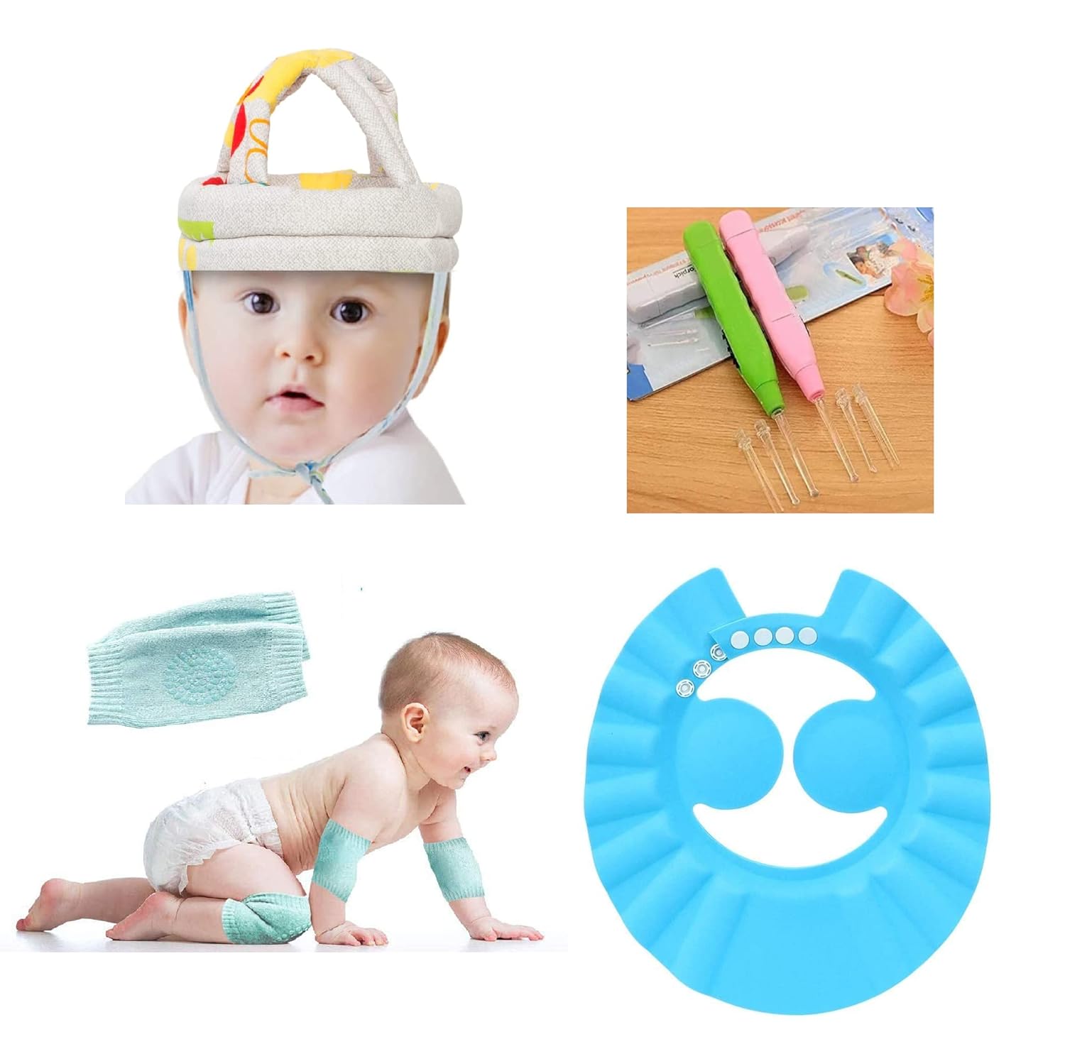Amazon.in: Buy Baby Head Protector |Baby Bath Cap Shower Protection for ...