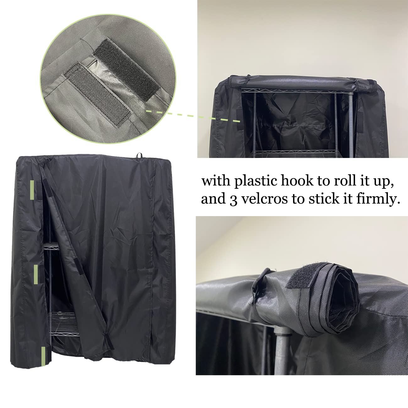 Snapklik.com : Large Bird Cage Cover 420D Bird Cage Covers Heavy Duty ...