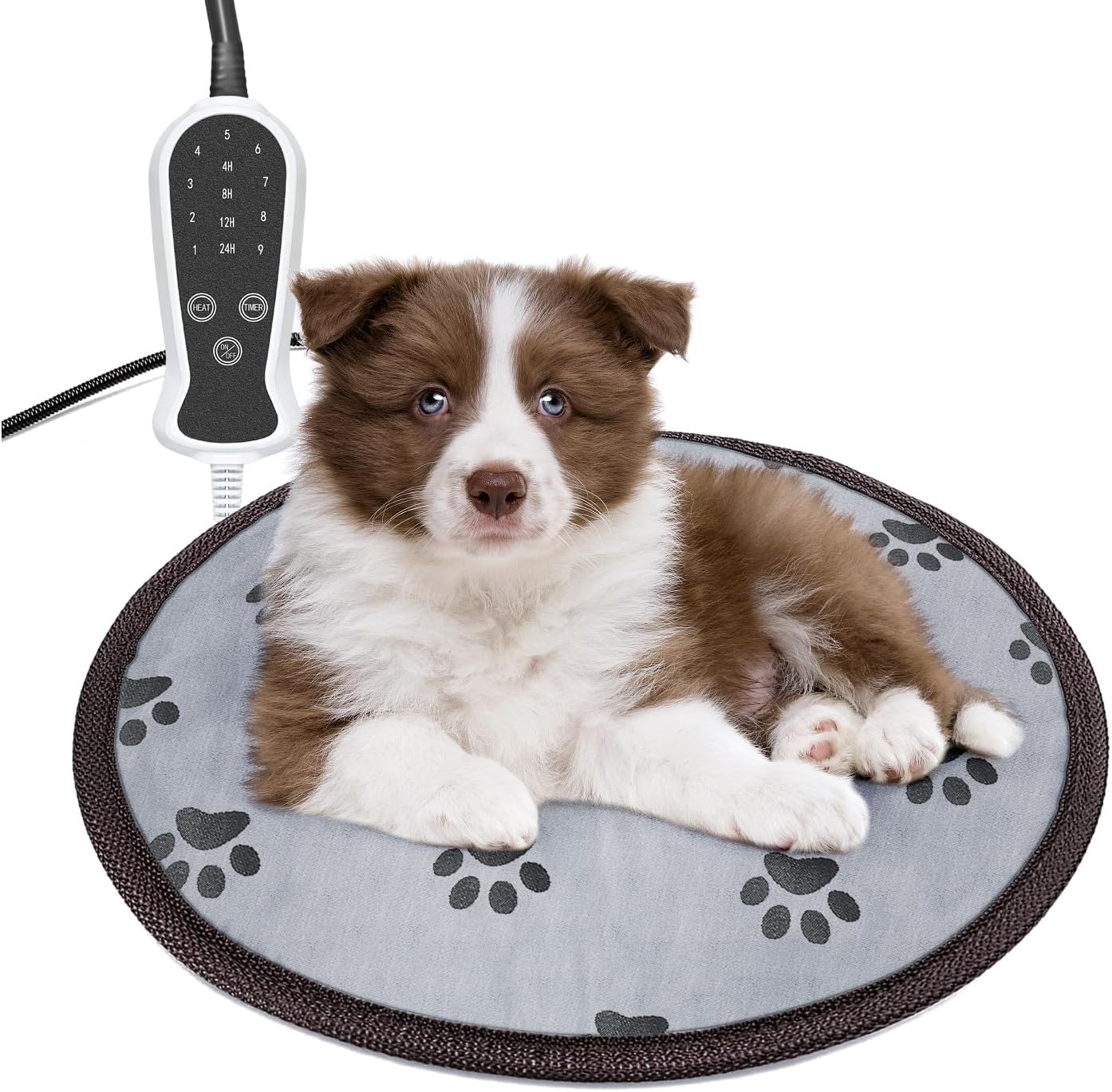 Amazon.com : Kuntrust Pet Heating Pad for Dog Cat, Electric Heating ...