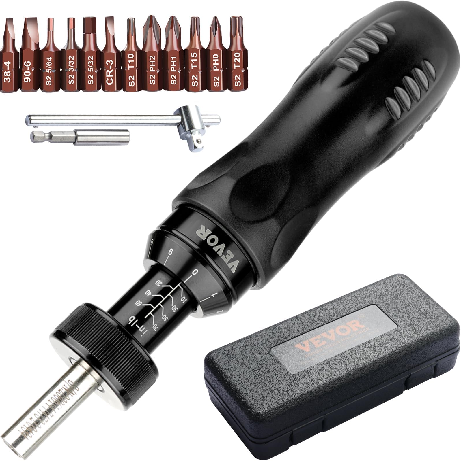 CDI Micro Adjustable Torque Screwdriver, 1/4 Inch Hex Drive, Range 5-40 ...