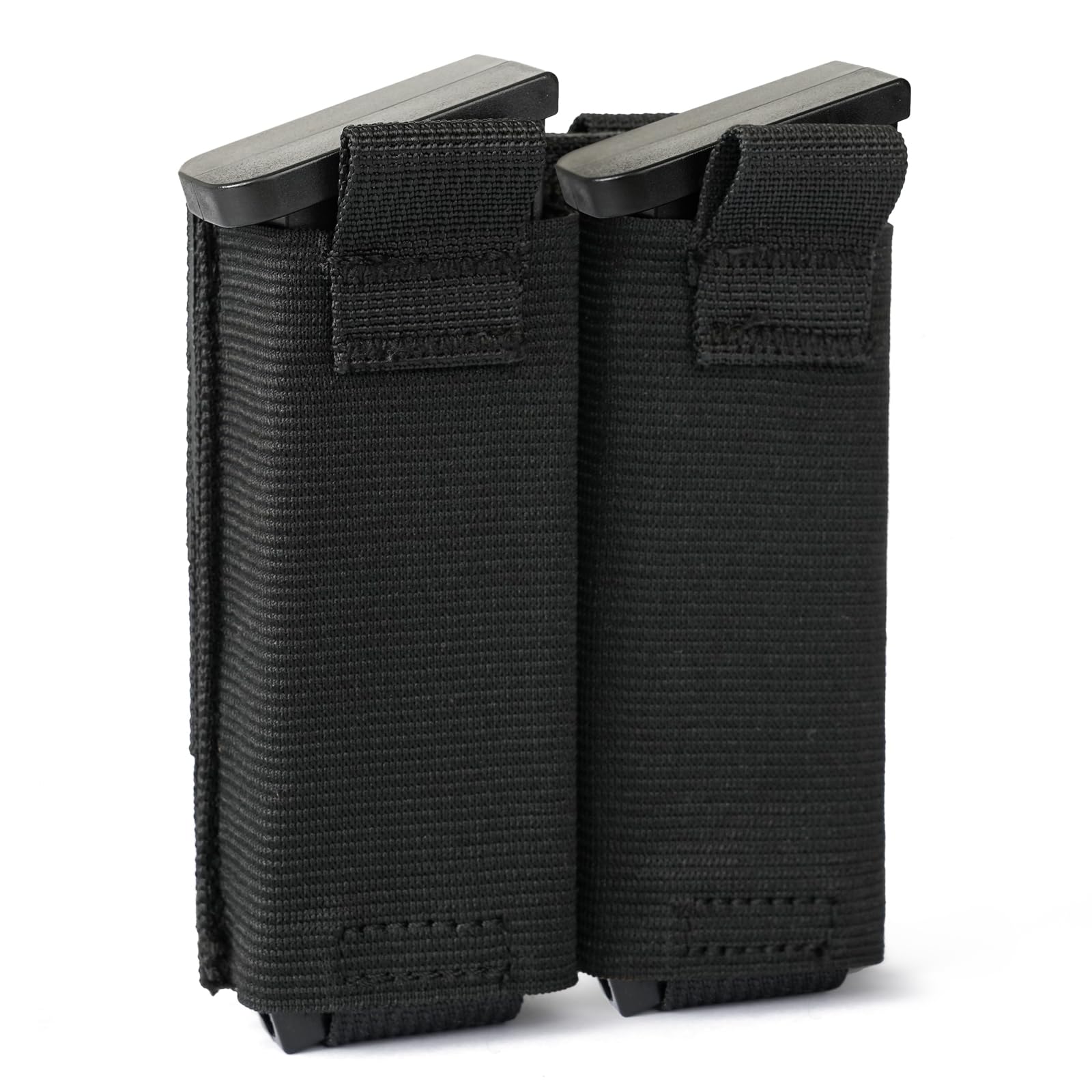 Amazon.com : DULCE DOM Double Pistol Mag Pouch, Elastic Rifle Magazine ...