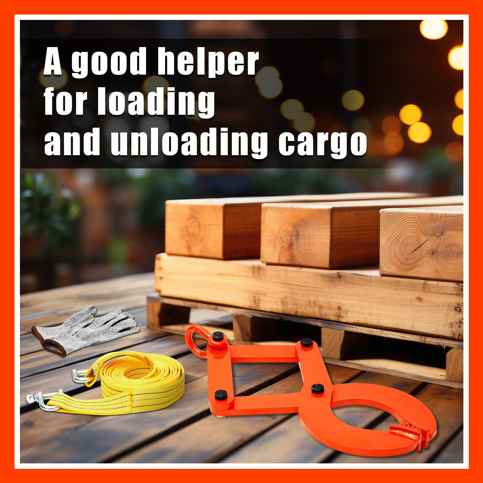 Snapklik.com : Wowangce Truck Pallet Puller Clamp Kit Pallet Puller ...