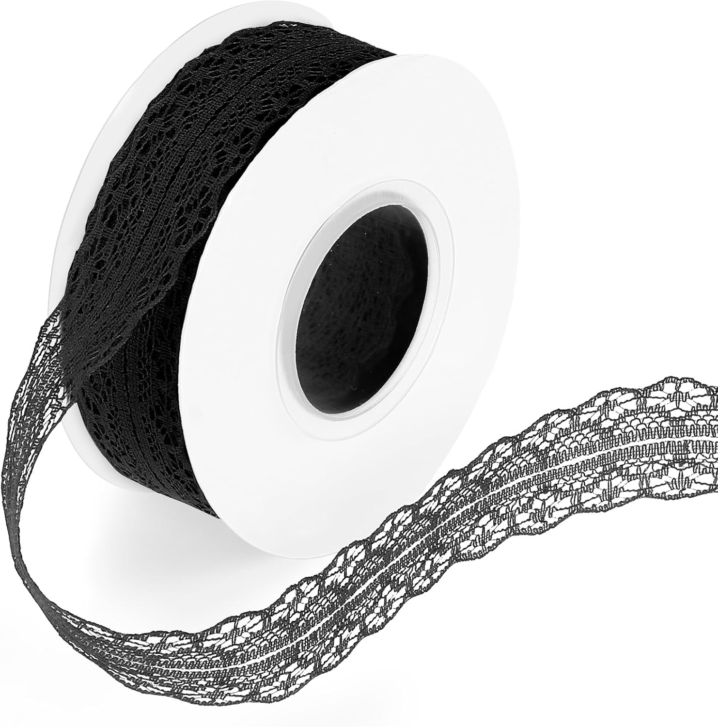 Amazon.com: Black Lace Ribbon 25 Yards 1.2 Inch Wide Beige Vintage ...