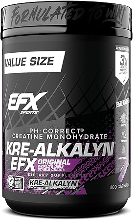 Amazon.com: EFX Sports Kre-Alkalyn EFX | pH Correct Creatine ...